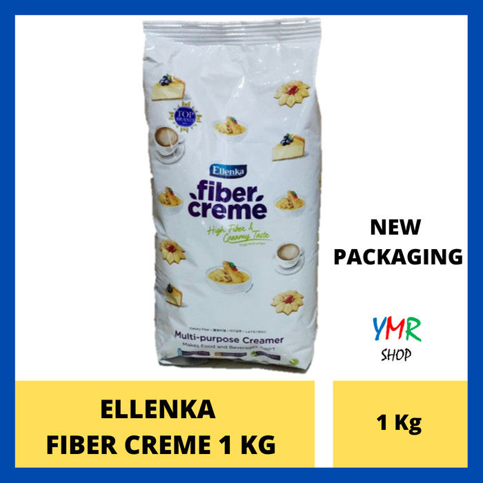 Bundle 5 Pcs - Ellenka rich fiber creme creamer cremer gluten free 1Kg ...