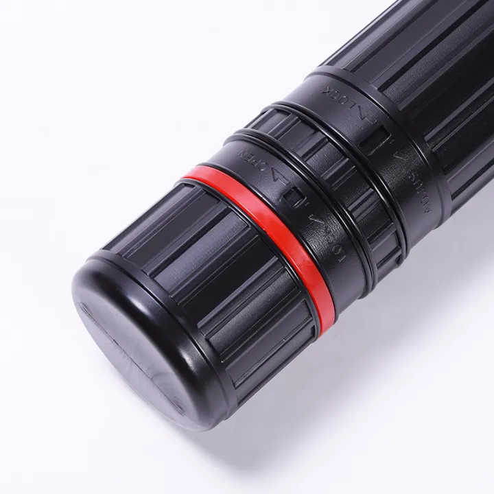 Expandable Drawing Tube Blueprint Case Telescoping Art Tube (Black ...