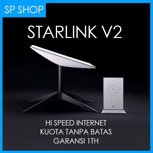 Starlink Standard Internet Kit Satelite Antena & Wifi Router Kit ...