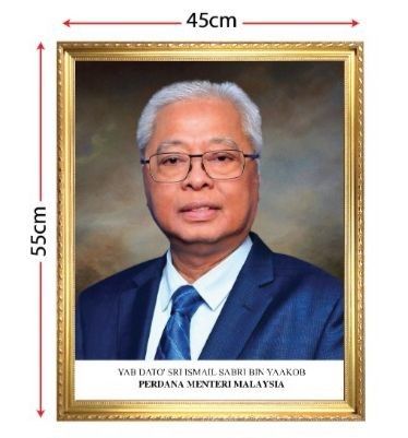 Bingkai Potret Gambar Perdana Menteri Malaysia Terbaru | Lazada