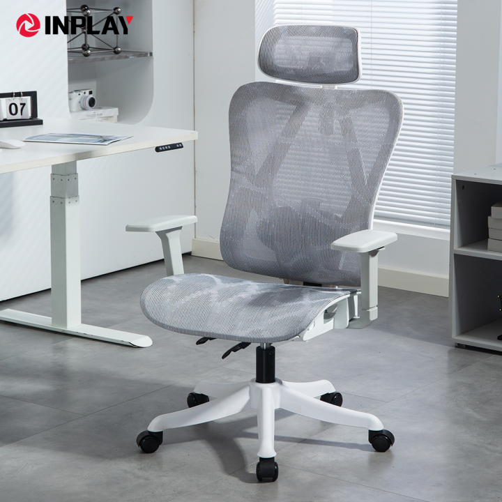 INPLAY EF90 Ergonomic Chair Adjustable Breathable Design Long Sitting ...