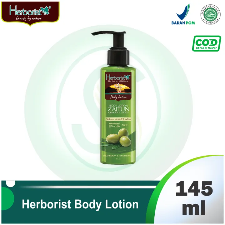 Herborist Body Lotion Zaitu / Coconut / Frangipani 145ml | Lazada Indonesia
