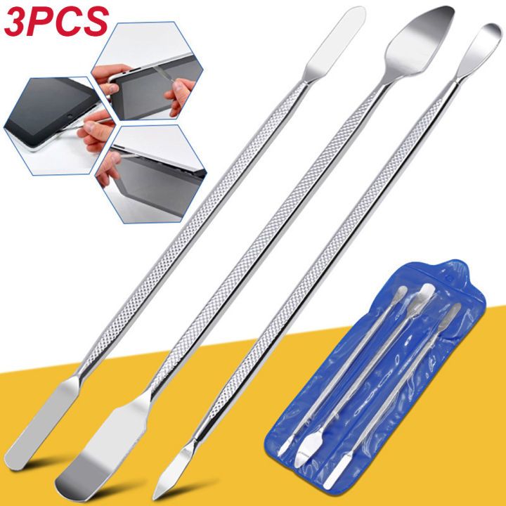 LF 【Ready】 3pcs Metal Opening Repair Pry Tools Double-Headed Spudger ...