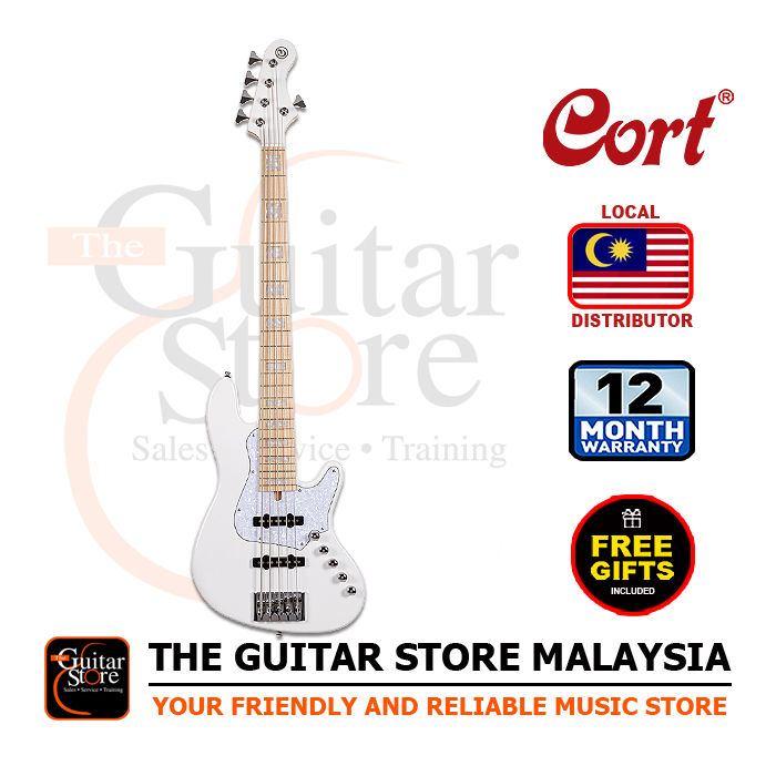 Cort Elrick NJS 5 Signature 5-String Electric Bass Guitar With Gigbag ...