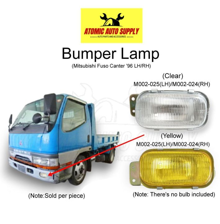 MITSUBISHI FUSO CANTER '96 MODEL BUMPER LAMP M2157 - (LH/M002-025 ...