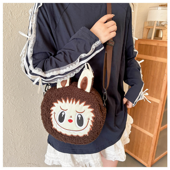 Tas LABUBU The Monsters Etciting Macaron Bags Crossbody Bag Labubu ...
