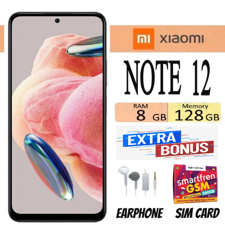 XIAOMI REDMI NOTE 12 RAM 8/128 GB - SEIN GARANSI Fullshet | Lazada ...