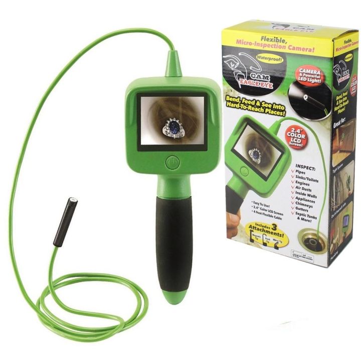 กล้องจิ๋ว ช่วยค้นหาสิ่งของ CAM Eagle Eye Micro-Inspection Camera รุ่น ...