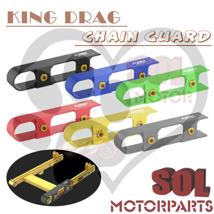 King Drag Chain Guide V2 Universal Rubber Chain Guard For LC150 ...