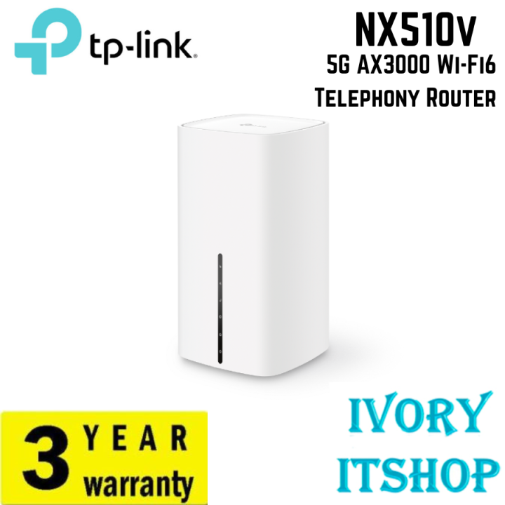 TP-LINK NX510v 5G AX3000 Wi-Fi6 Telephony Router NX510V/ivoryitshop ...