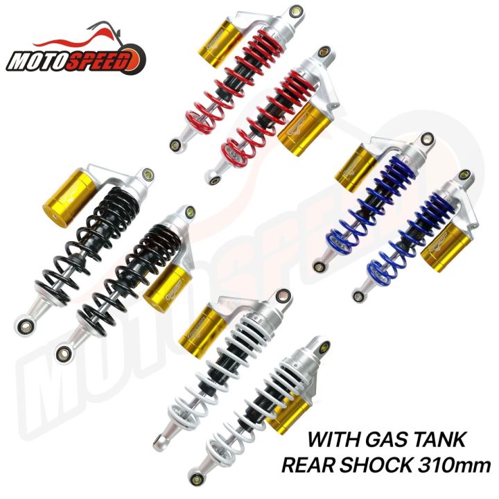 1Pc Rear Mono Shock Absorber For Mio Beat FI Click Scoopy And Skydrive 310mm With Gas Tank ...