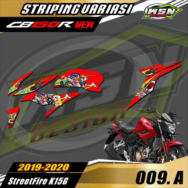 TERBAIK BISA COD Sticker Striping CB150R NEW Streetfire 2018/2019/2020 ...