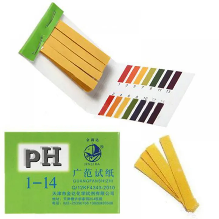Full Range PH Paper Water Alkaline Litmus Tester Paper Mini 160 Strips ...