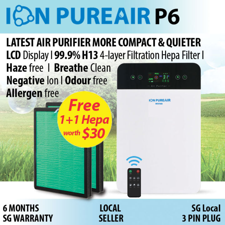 [SG Best Seller]Air Purifier ION PUREAIR PRO520/P10(UV)/P8(UV)/P7(UV ...
