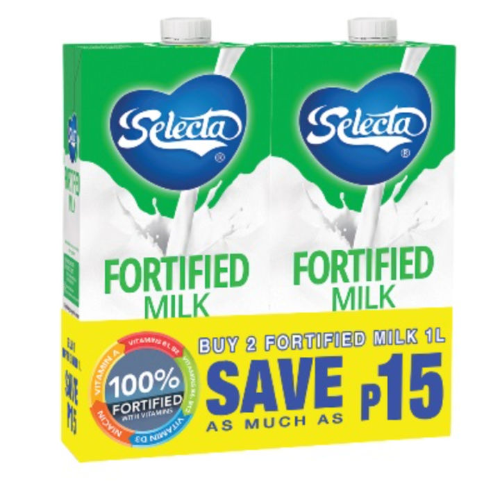 Selecta Fortified Milk 1L Buy 2 Save P15 | Lazada PH