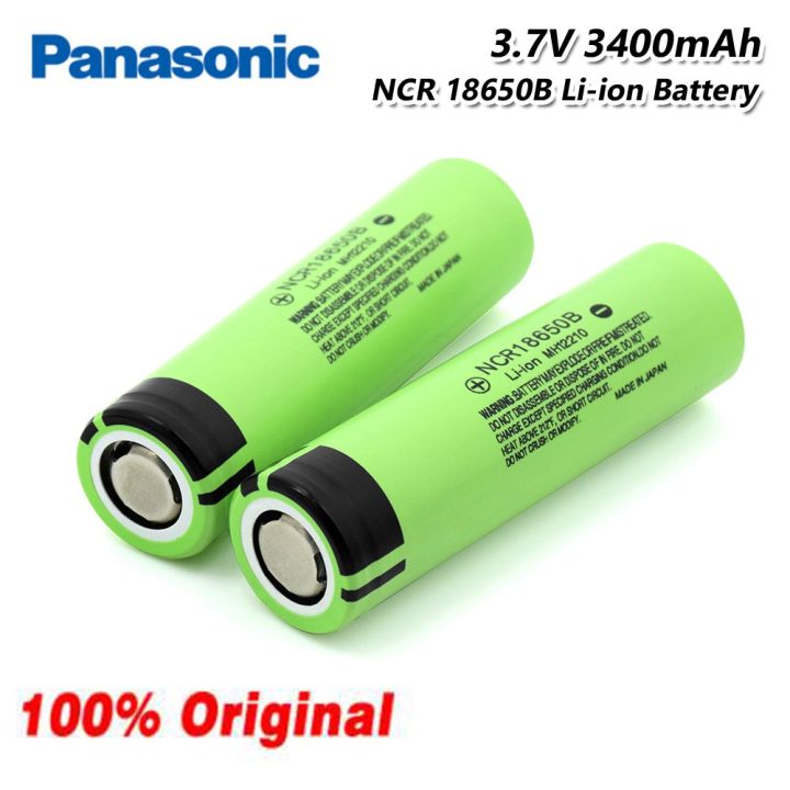 Panasonic NCR 18650 3400mah 3.7v lithium 3400MAh bateria 18650B cellfor ...