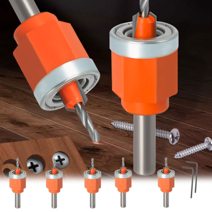 Forstner Bit Set with Edge Banding Punching Pliers Countersink Drill ...