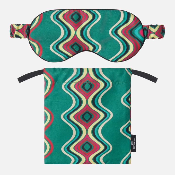 Namlai Silk Sleep Eye Mask - Green | Lazada.co.th