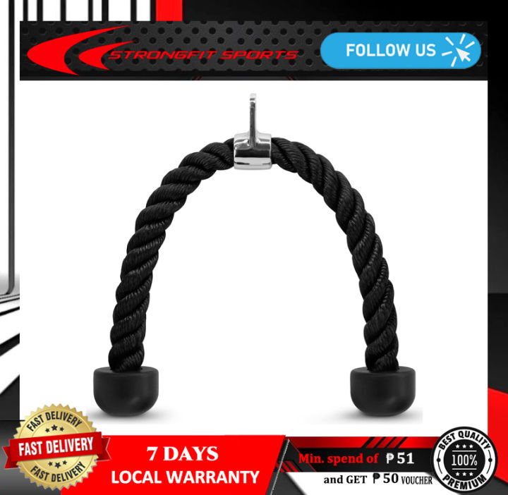 Strongfit Tricep Press Down Rope | Lazada PH