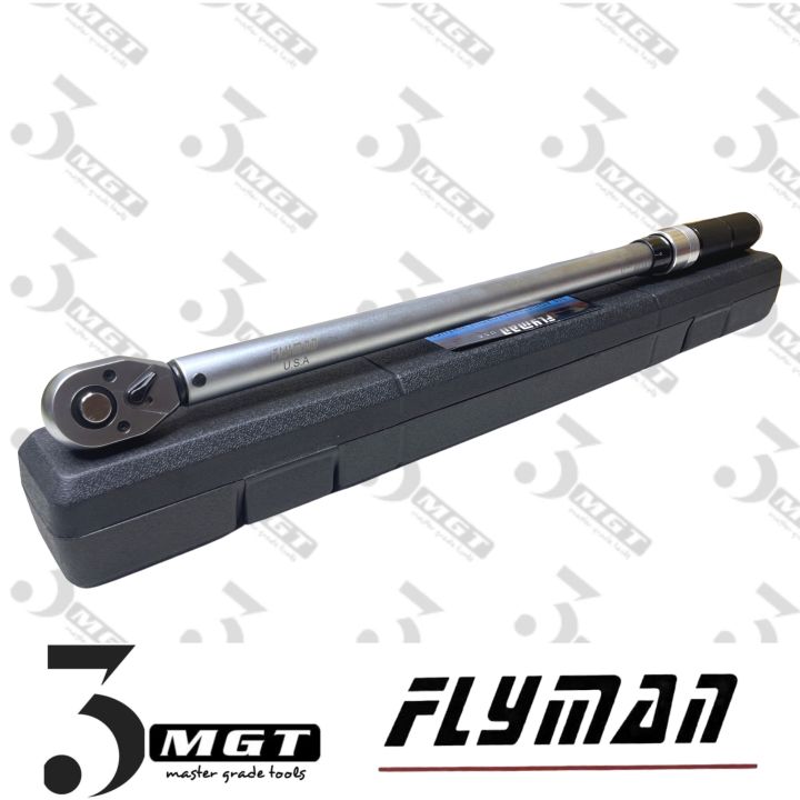 ORIGINAL FLYMAN Torque Wrench 3/4 Drive 100-500N.m With Calibration ...