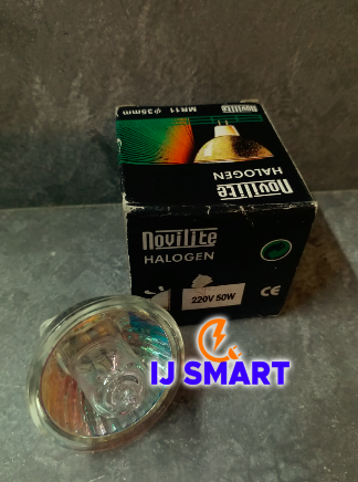 LAMPU MINI HALOGEN MR11 - 50WATT - NOVILITE - KUNING | Lazada Indonesia
