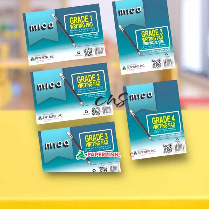 Mica Writing Pad Grade 1 Grade 2 Grade 3 | Lazada PH
