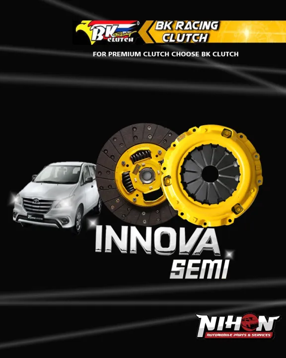 BK Semi-Racing Clutch for Toyota Innova 2KD 9.5” (9 1/2) Made in ...