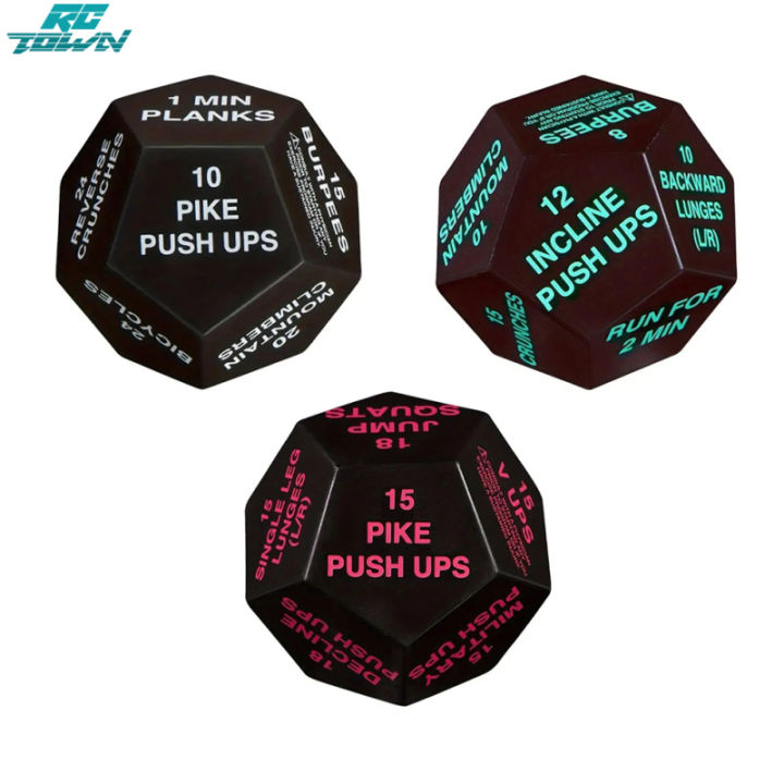 Exercise Dice For Fitness, Fun Games For Group Fitness & Exercise ...