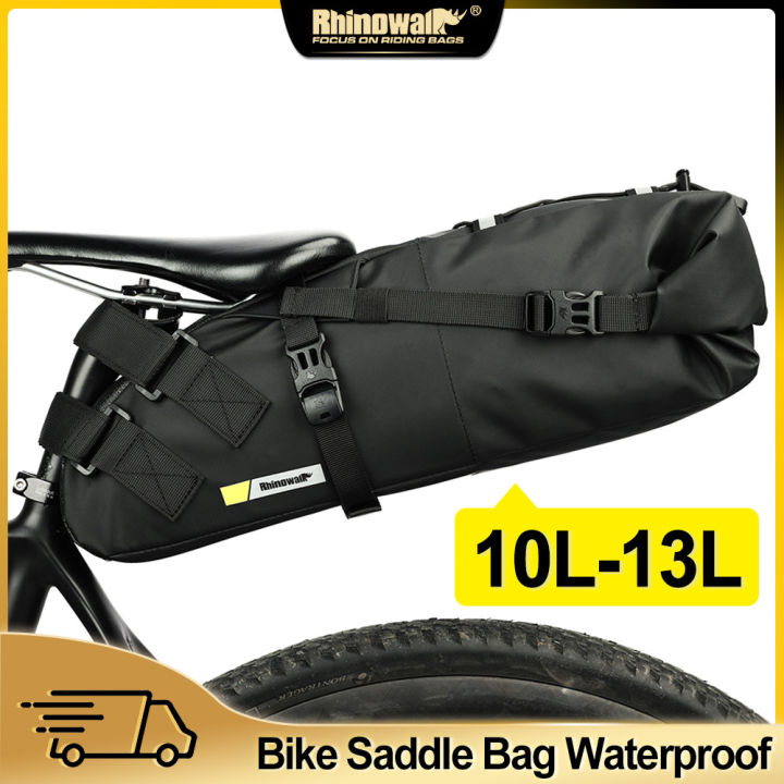 Rhinowalk Bicycle Saddle Bag 10L-13L Large Capacity Waterproof ...