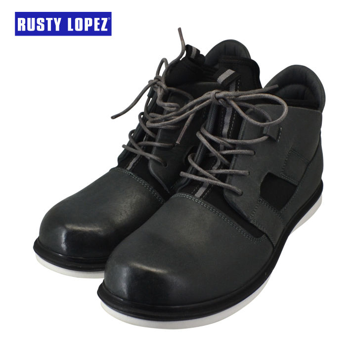 Rusty Lopez Men's Leather Boots | Lazada PH