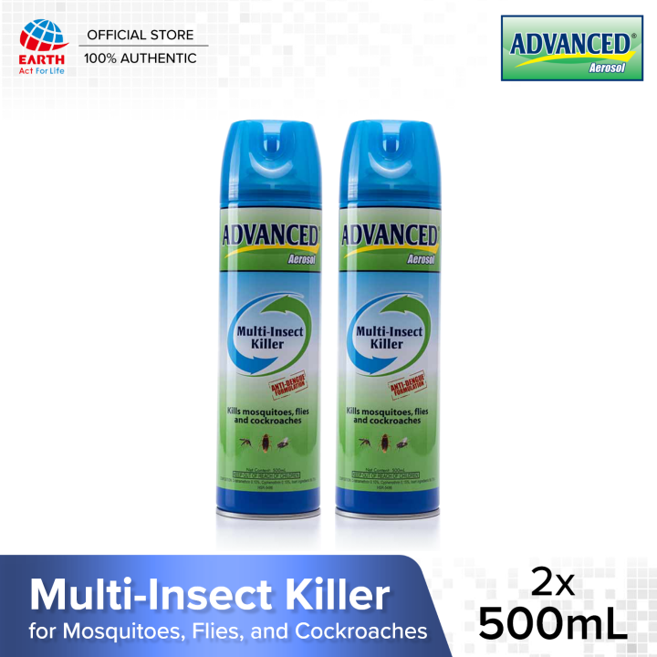 Advanced Multi-Insect Killer Aerosol 500 mL 2's | Lazada PH