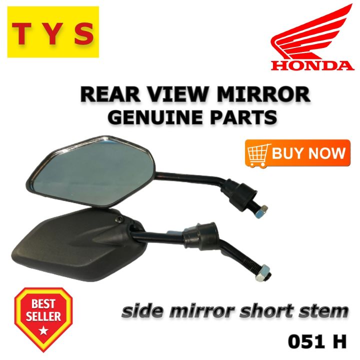 HONDA XR150 L | MOTORCYCLE SIDE MIRROR REARVIEW MIRROR TYS SHORT STEM ...