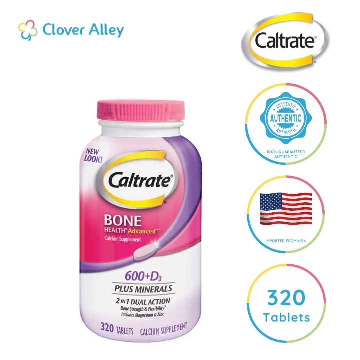 Caltrate Bone Health Advanced (02/2025 Expiry) 600+D3 Plus Minerals ...