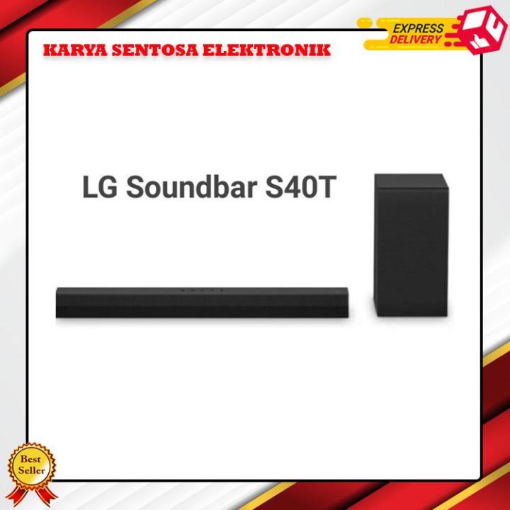 LG S40T SOUNDBAR 2.1 Chanel - Hitam / S40T | Lazada Indonesia