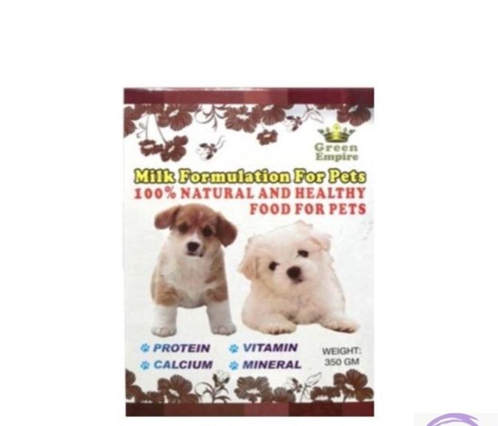 GREEN EMPIRE DOG MILK POWDER 350G (Puppy / Adult) | Lazada