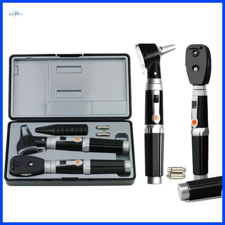2 in 1 Professional Diagnostic Ear Eye Care LED Fiber Otoscope ...