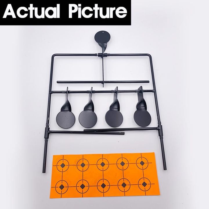 Targets Automatic Reset Rotating G-un Rifle Shooting Metal Targets for ...