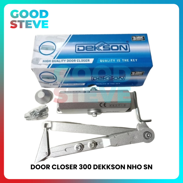 DOOR CLOSER 300 SERIES DEKSON NHO/ NON HOLD OPEN SILVER | Lazada Indonesia