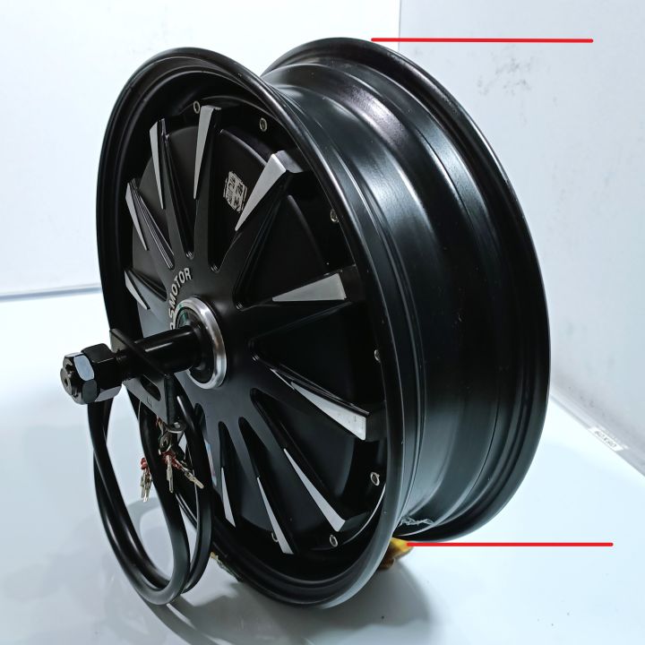 ebike hub motor 72volts 2000-3000watts 130/90-12 tubeless tire size, Qs ...