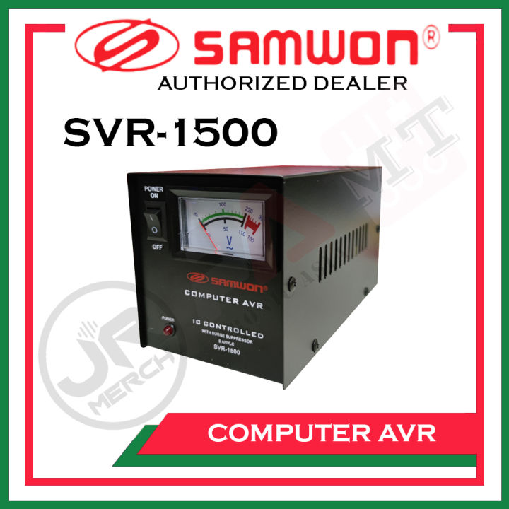 Samwon Computer Voltage Regulator 1500 watts (SVR-1500) AVR Made for ...
