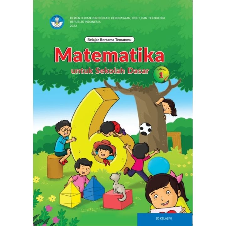 Buku Matematika Kelas 6 SD/MI Volume 1 Kurikulum Merdeka | Lazada Indonesia