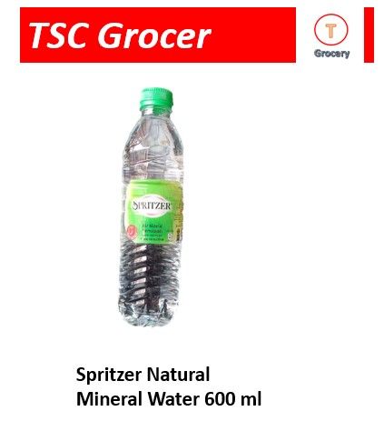 Spritzer Natural Mineral water 600ml | Lazada