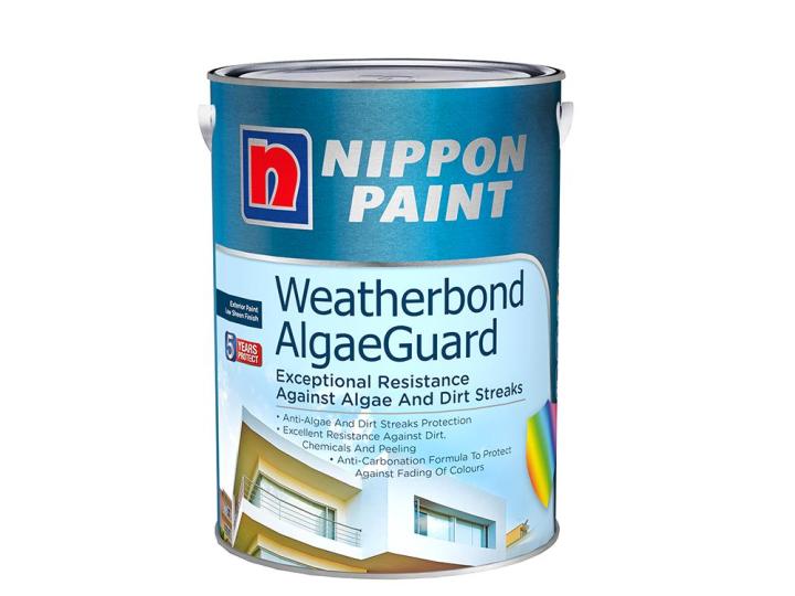 Nippon Paint Weatherbond AlgaeGuard - Base 1 - Cameo White BS 08C31 ...