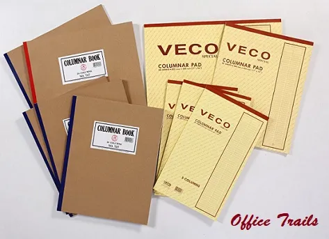 Columnar Notebook Cash, Record, Ledger, Journal Columnar Books 1PC ...