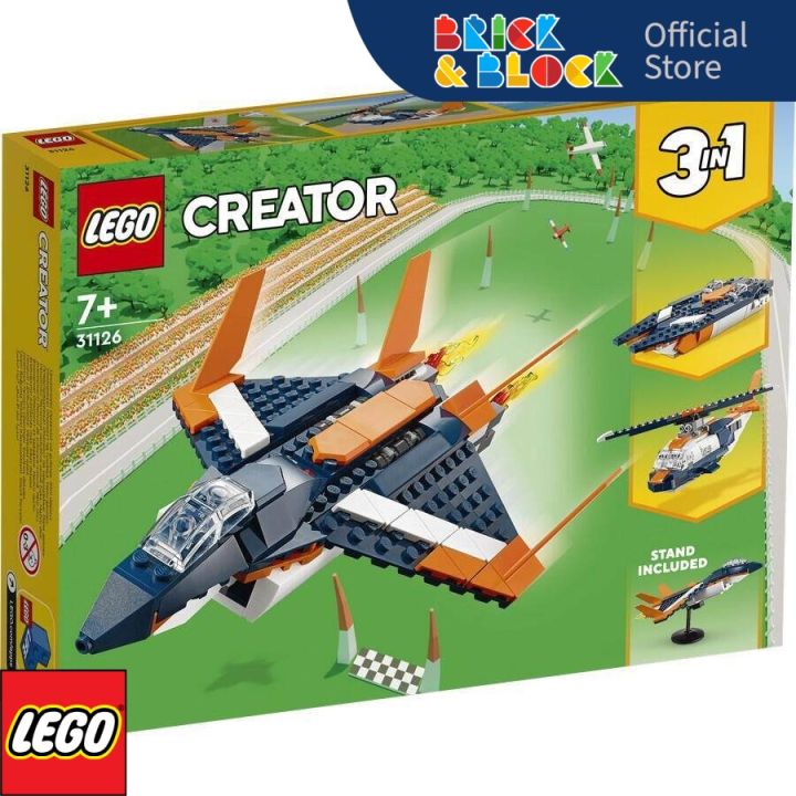 LEGO 31126 Supersonic-jet | LEGO Creator | Lazada