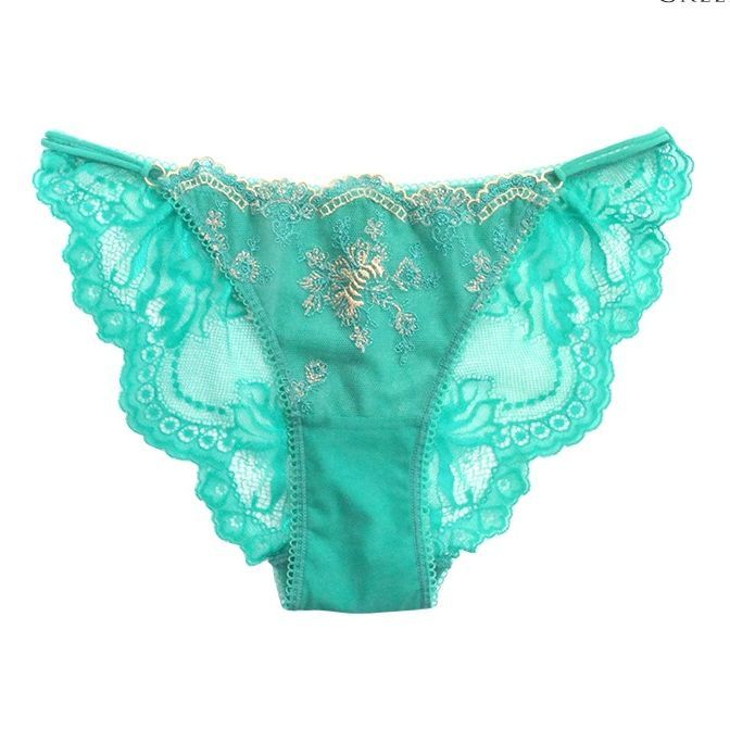 Annebra กางเกงในแอนบรา ทรง Bikini สีเขียว (AU3-850) | Lazada.co.th