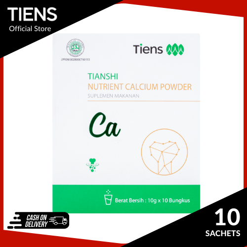 Tiens Nutrient Calcium Powder Kalsium untuk Tulang Patah, Retak ...