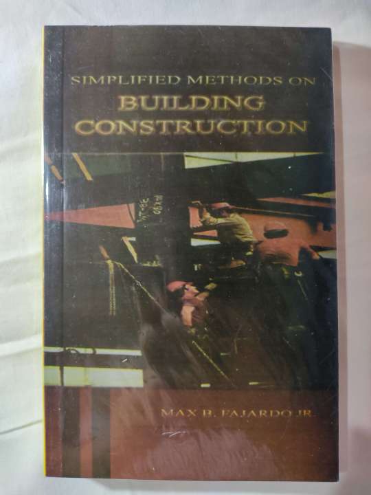 Simplified Methods on Building Construction By Max Fajardo Jr. | Lazada PH