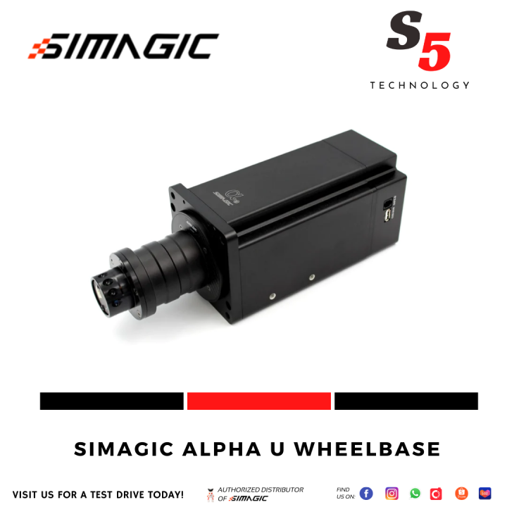 SIMAGIC Alpha U Direct Drive Wheelbase | Lazada