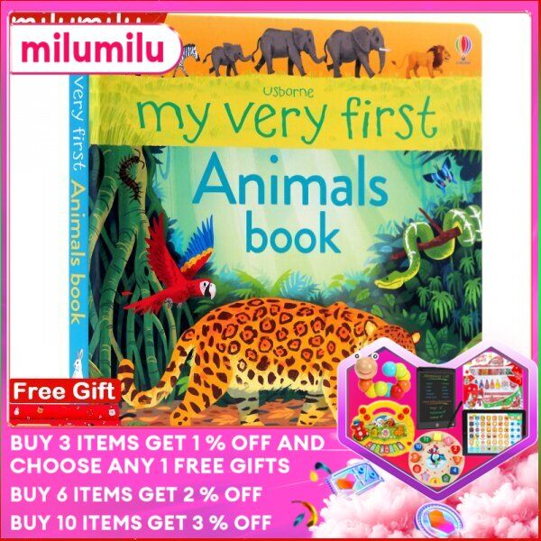 milumilu Usborne Animal Book English Original Picture Books My very ...